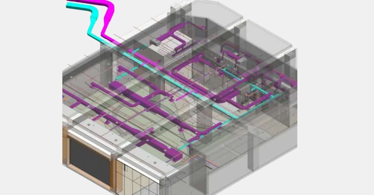 MEP BIM Modeling Services - Revit MEPs Model - Cresire