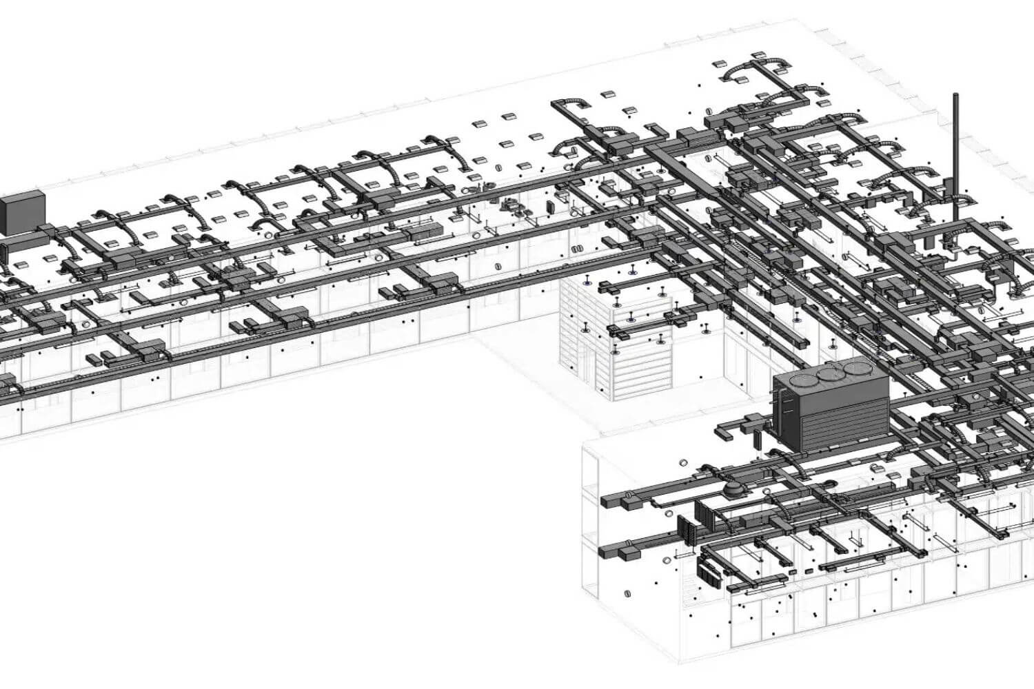 MEP BIM Modeling Services - Revit MEPs Model - Cresire