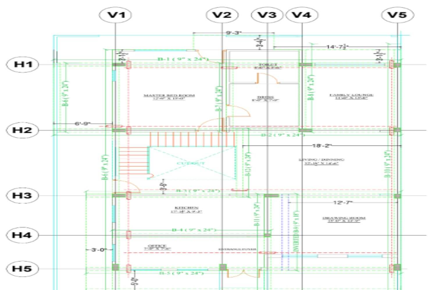 2D CAD Drawing Services - AutoCAD Drafting