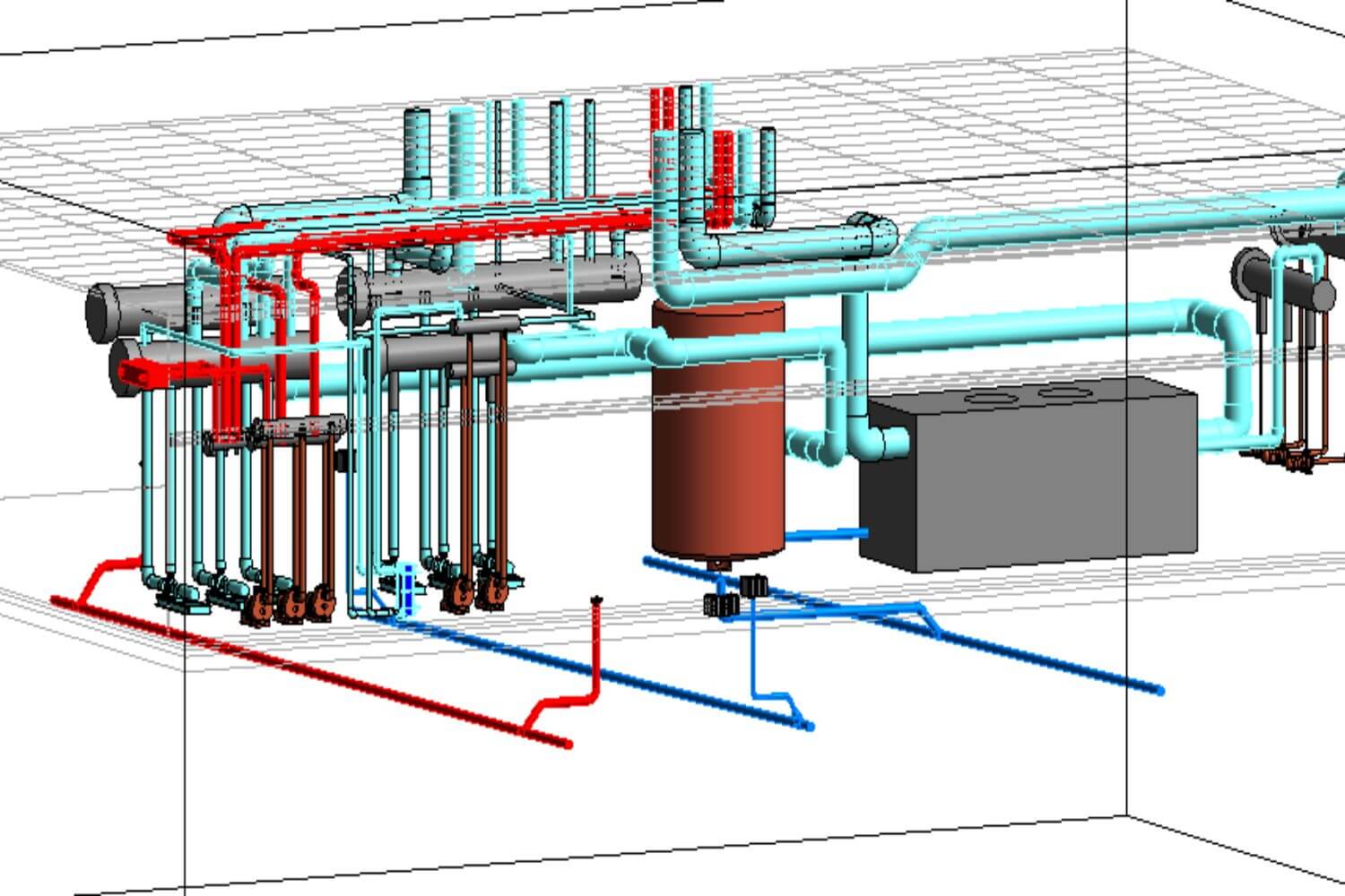 Plumbing BIM Services - Plumbing Model Creation
