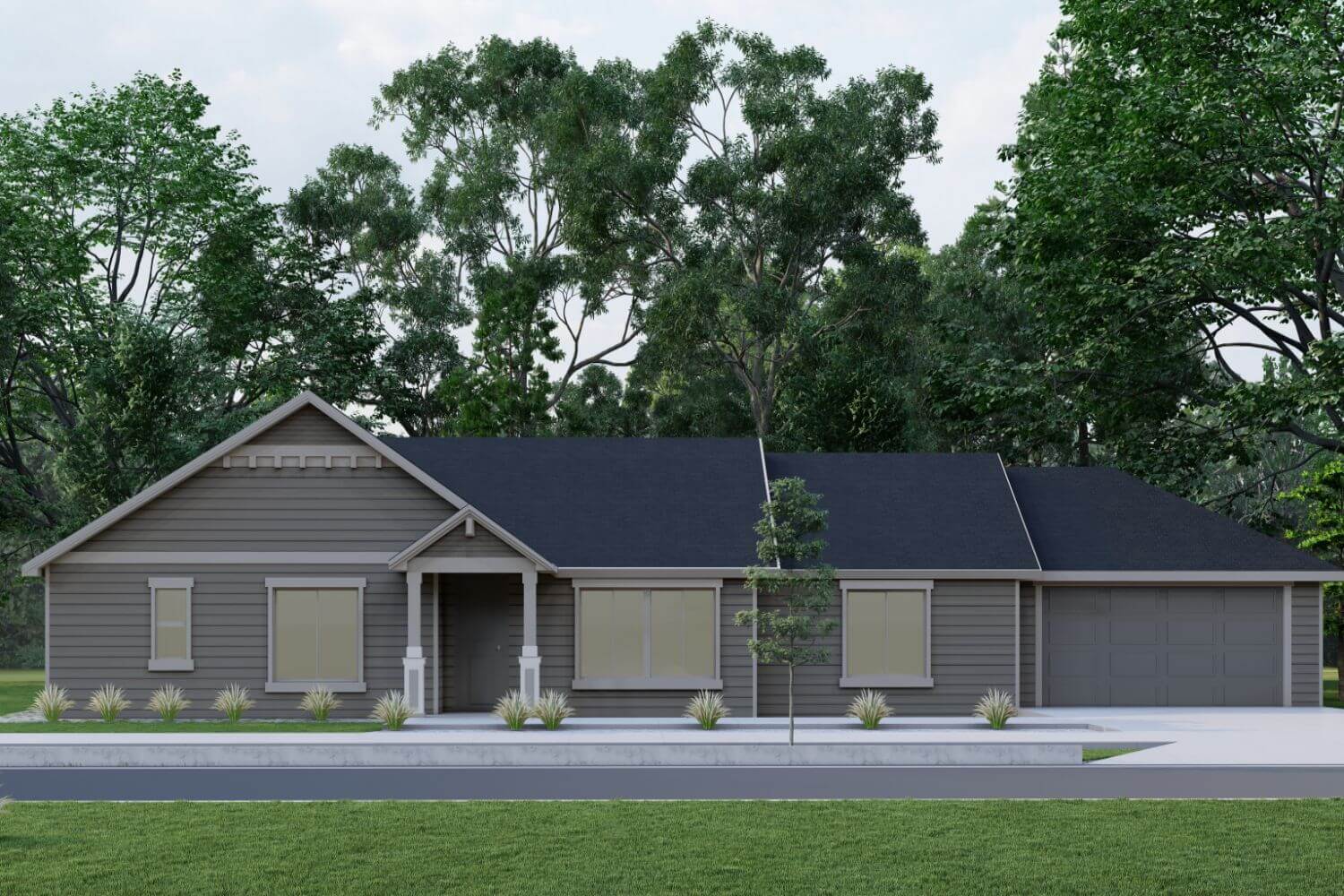 3D Exterior Rendering in UK - Outdoor Rendering UK